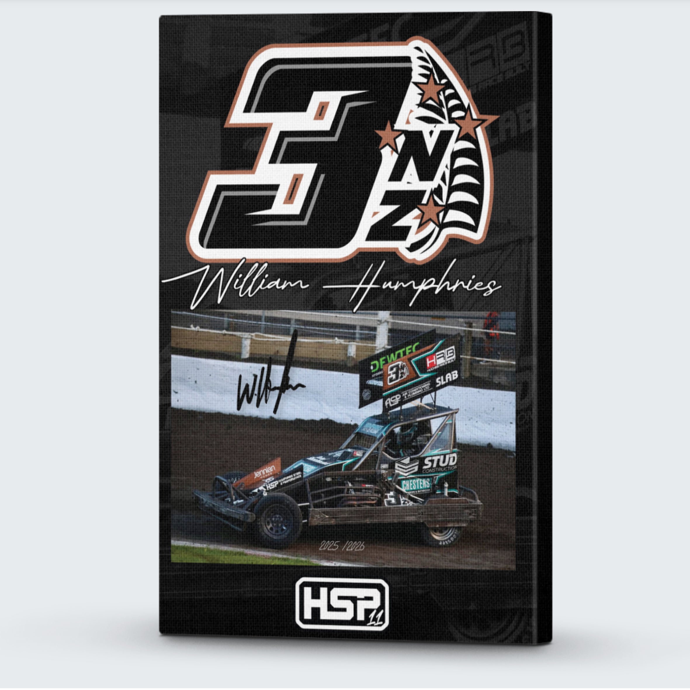A3 3NZ Canvas – Humphries Racing