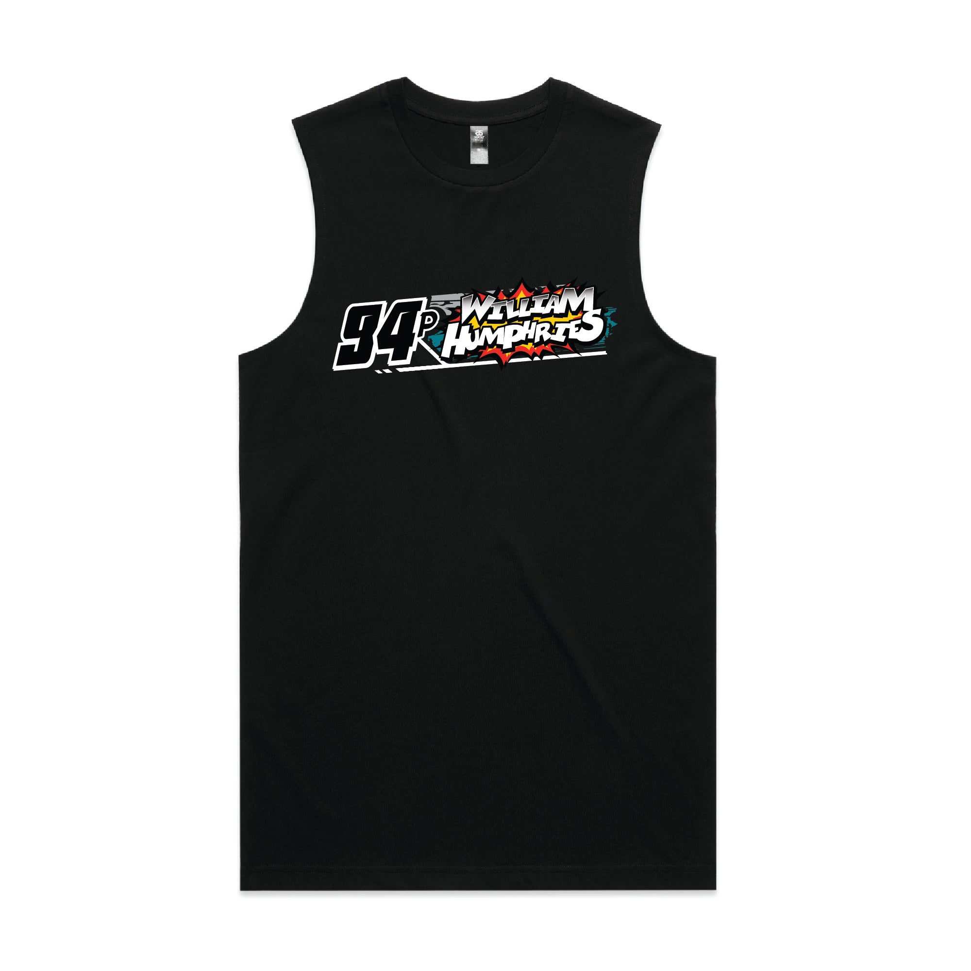 94p William Humphries Singlet (Mens) – Humphries Racing