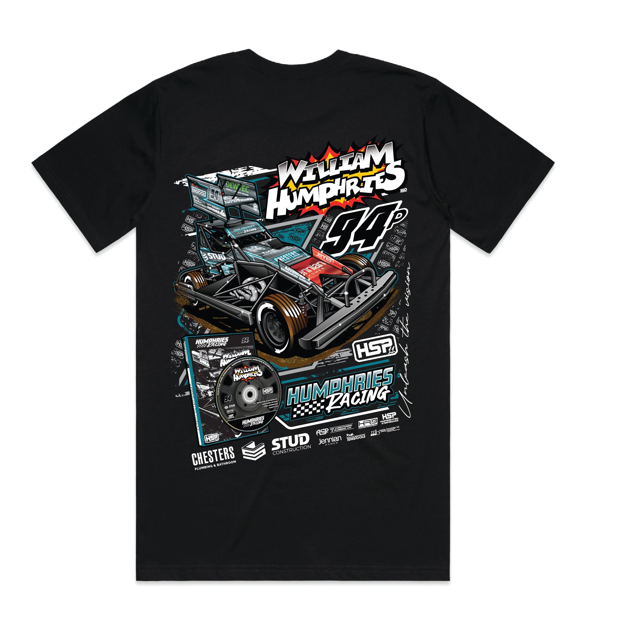94p William Humphries Tee (Womans) – Humphries Racing